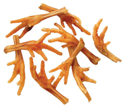 Natural Golden Chicken Feet – Grovely Pets