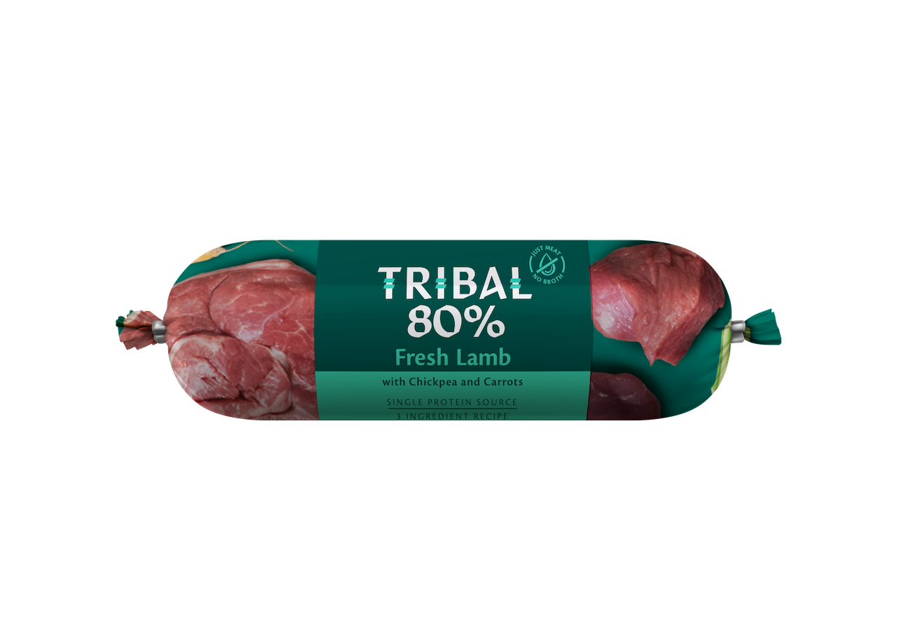 Tribal 80% Meat Gourmet Sausage Lamb 300g – Grovely Pets